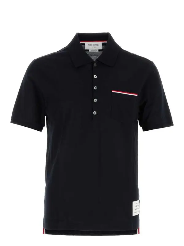 Thom Browne Polo Shirts - Blue