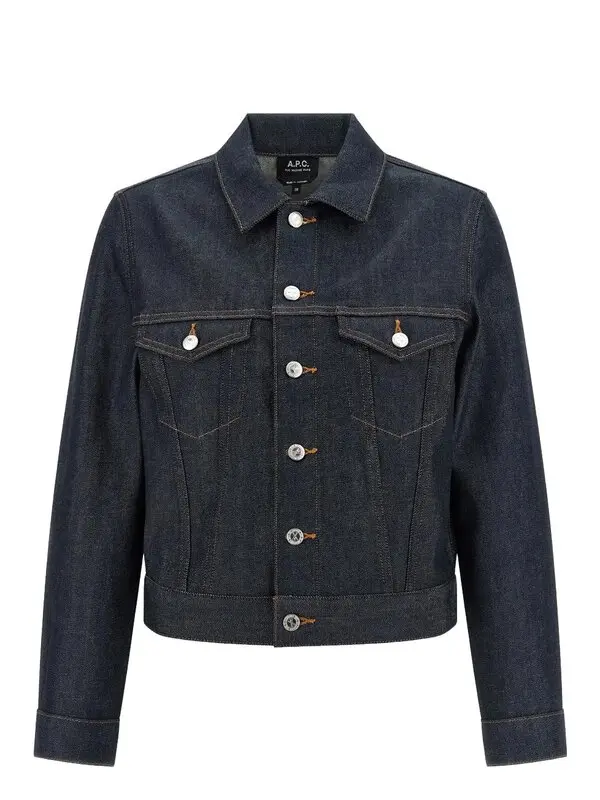 A.p.c. Denim Dion Jacket - Blue