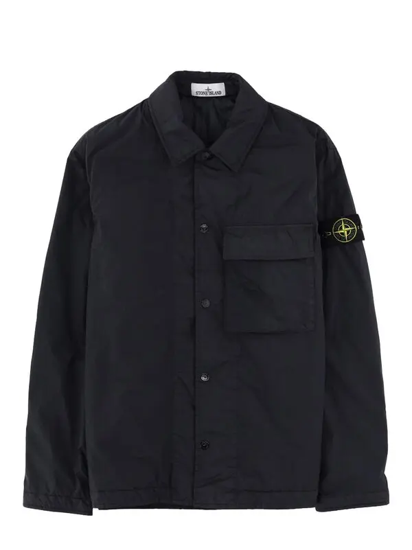 Stone Island Padded Overshirt - Blue