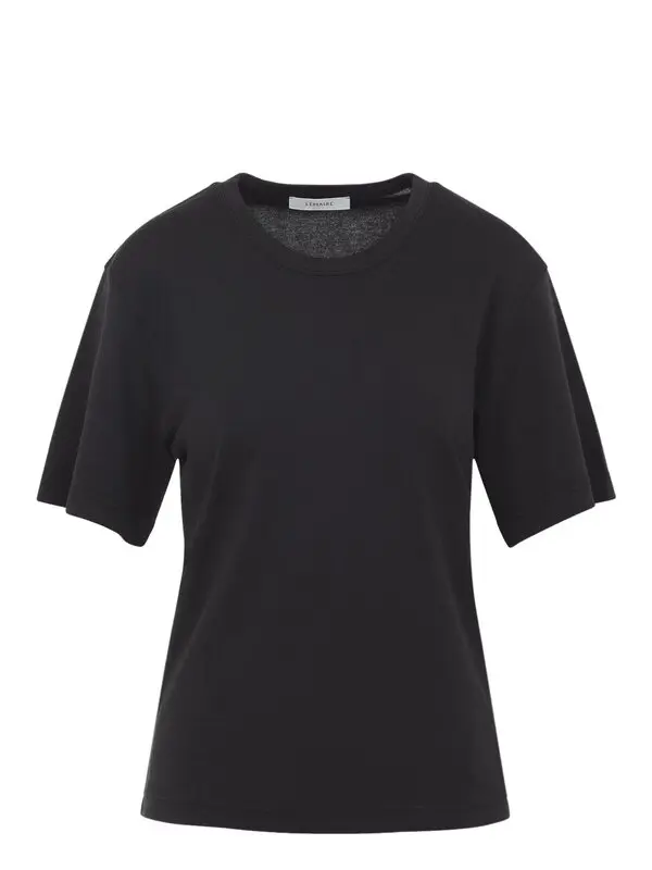 LEMAIRE Ribbed T-shirt - Blue