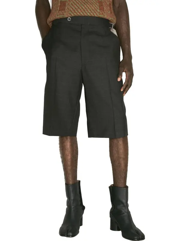 VIVIENNE WESTWOOD Humphrey Wool Shorts - Brown