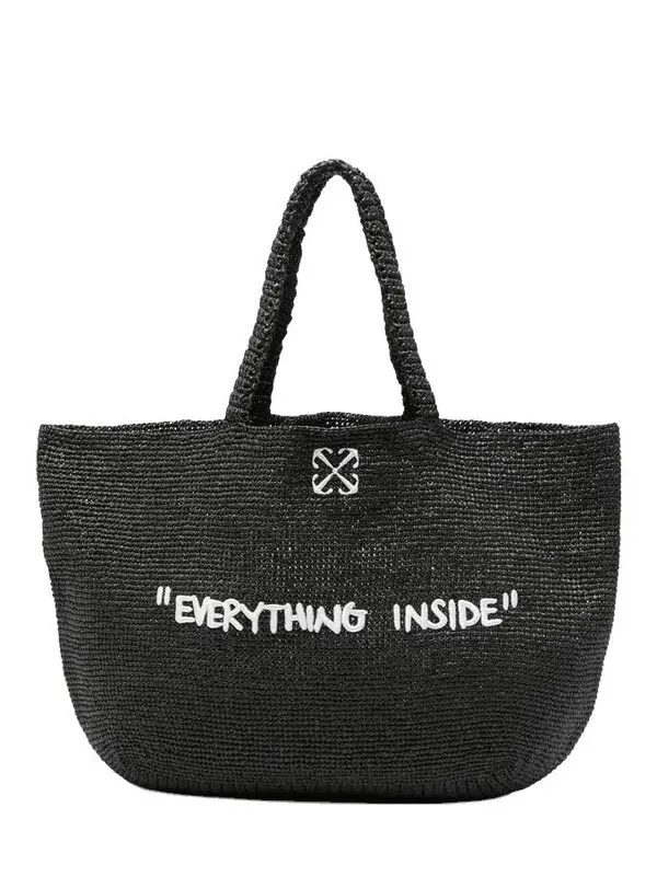 Off-White Tote Bag - Black