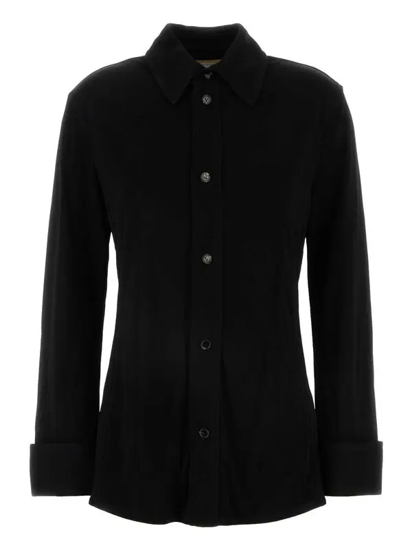 Bottega Veneta Jersey Shirt - Black
