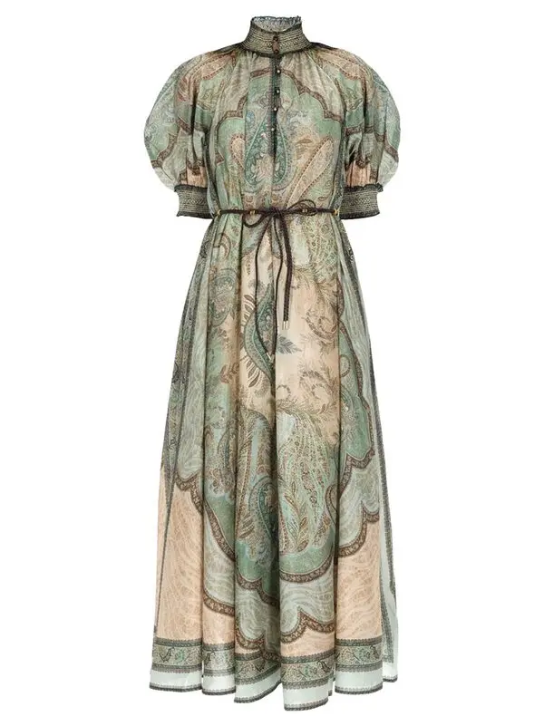 Zimmermann Billow Wonderlust Dress - Multicolor
