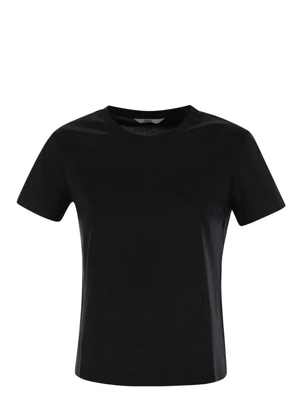 Max Mara Nerina Basic Cotton T-shirt - Black