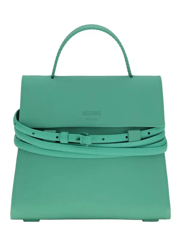 Moschino Small Tie Me Handbag - Green