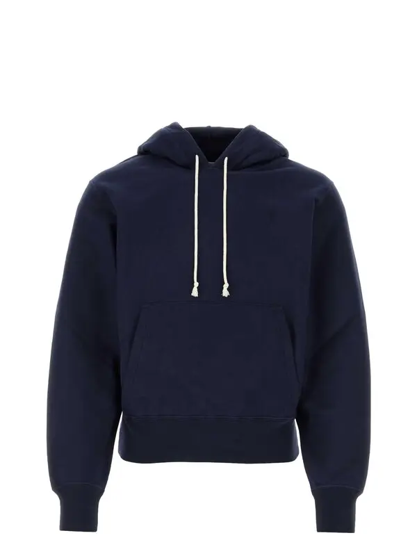 Saint Laurent Cotton Hoodie - Blue