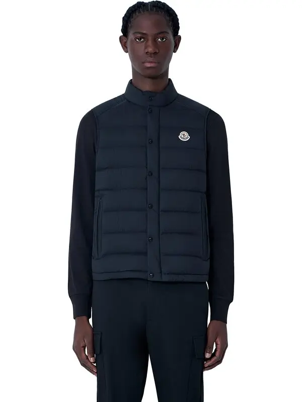 Moncler Barthe Padded Gilet - Black
