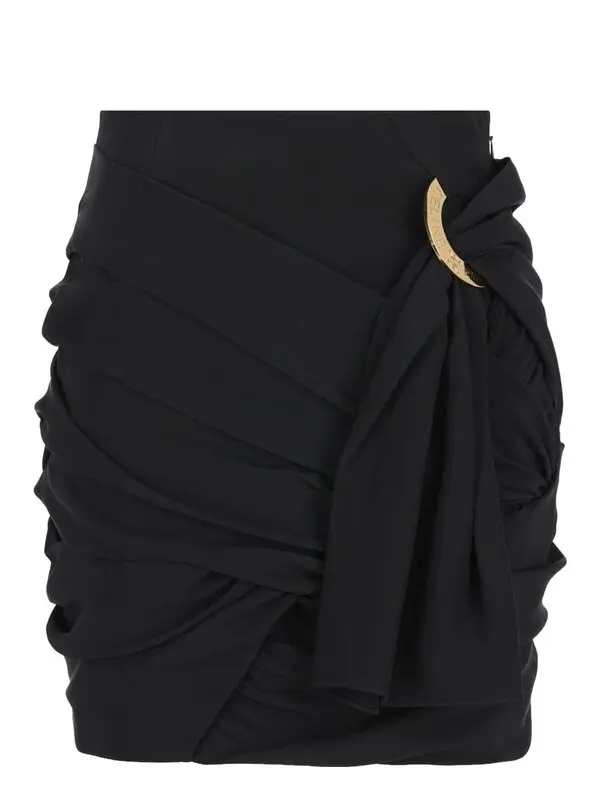 Celine Draped Mini Skirt - Multicolor