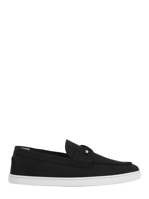 CHRISTIAN LOUBOUTIN Chambeliboat Reversed Calfskin Loafers - Multicolor