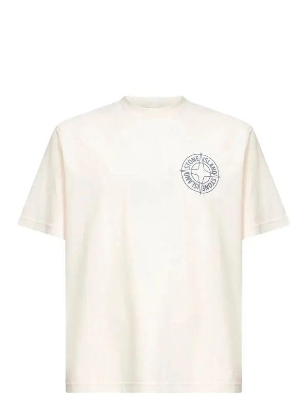 Stone Island 60/2 Cotton Jersey Garment Dyed T-shirt - Multicolor