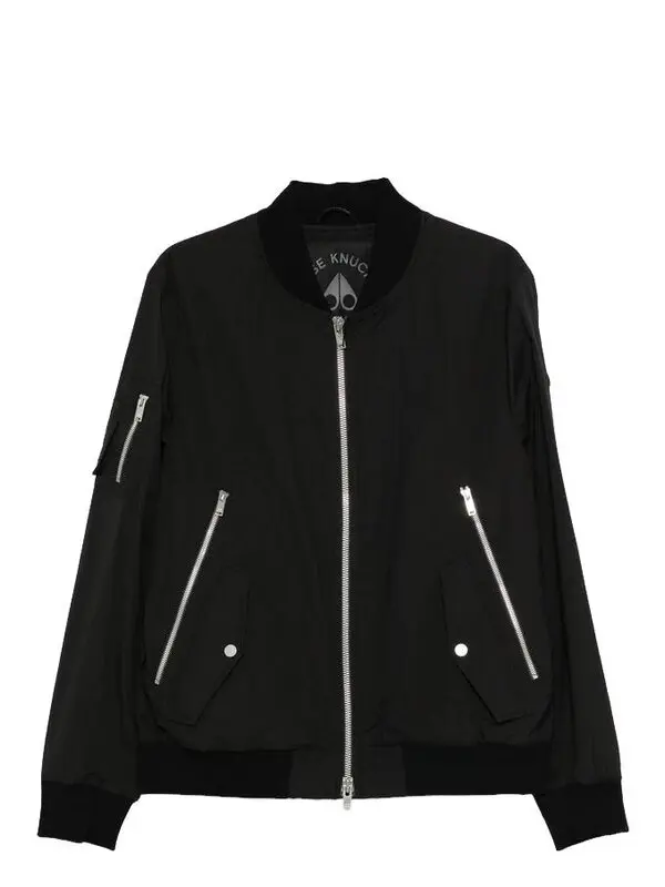 Moose Knuckles Bomber Jacket - Black