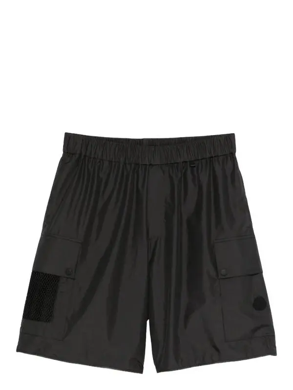Moncler Cargo Shorts - Black