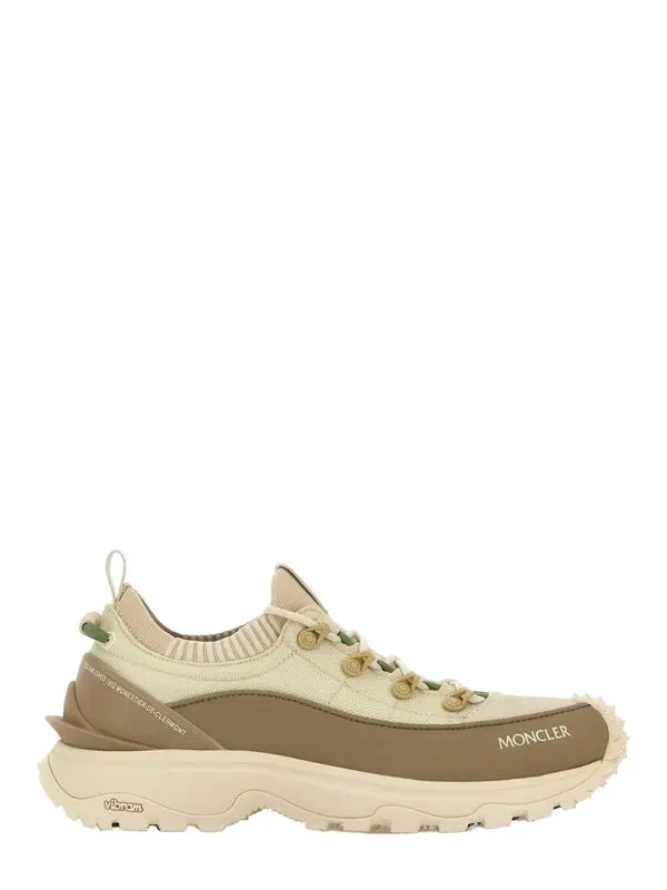 Moncler Trailgrip Lite3 Two-tone Canvas Sneakers - Multicolor