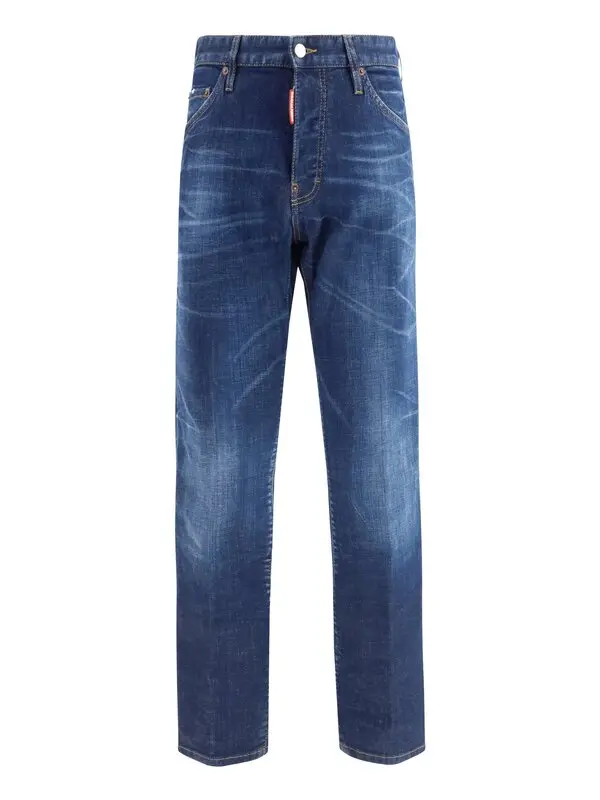 Dsquared2 Teddy Jeans Dark Wash - Blue