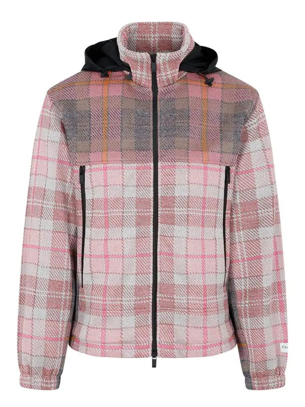 Dior Checked Jacket With Hood - Multicolor