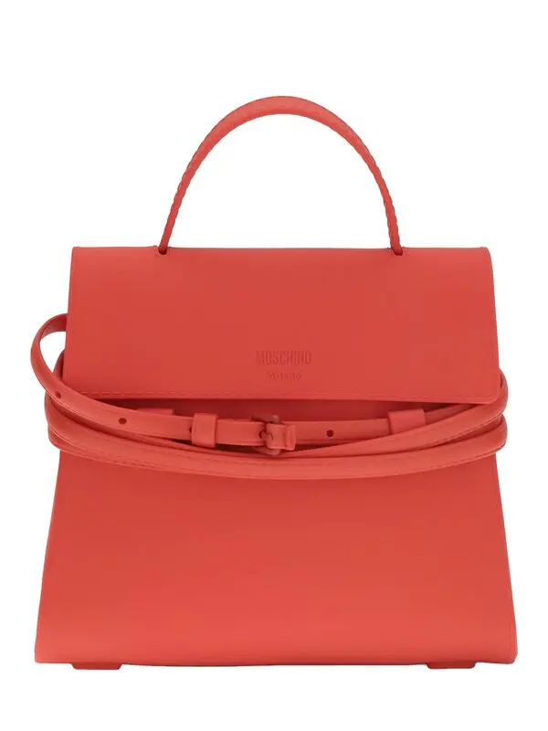 Moschino Small Tie Me Handbag - Red