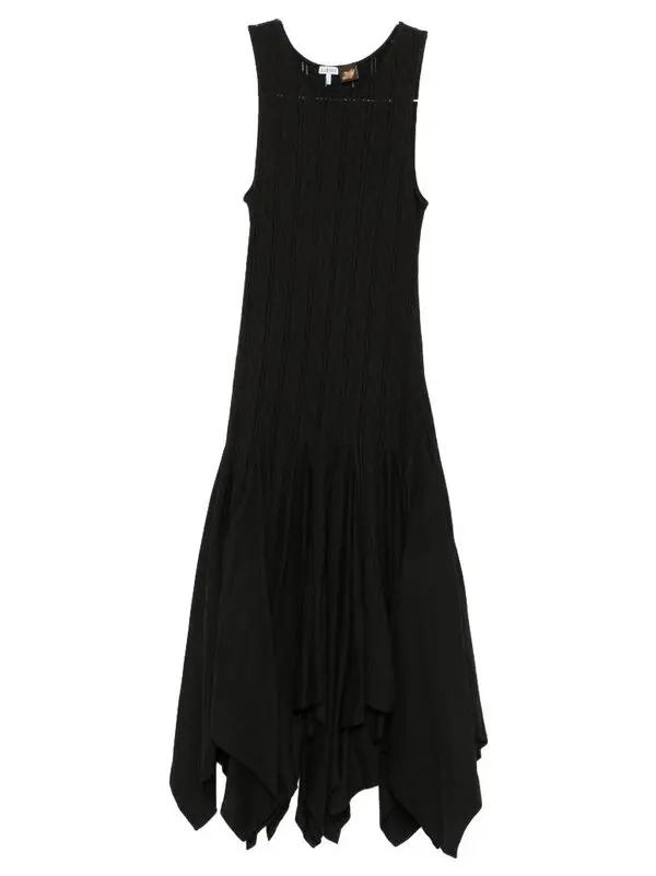 Loewe Cotton Knit Dress - Multicolor