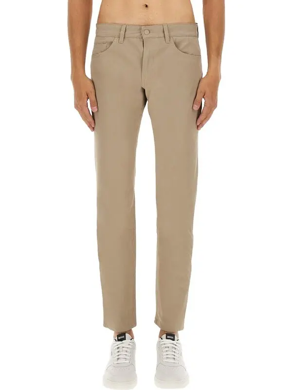 BOSS Twill Pants - Cream