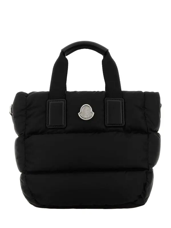 Moncler Quilted Mini Handbag - Black