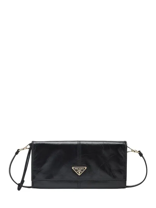 Prada Leather Mini Bag - Black