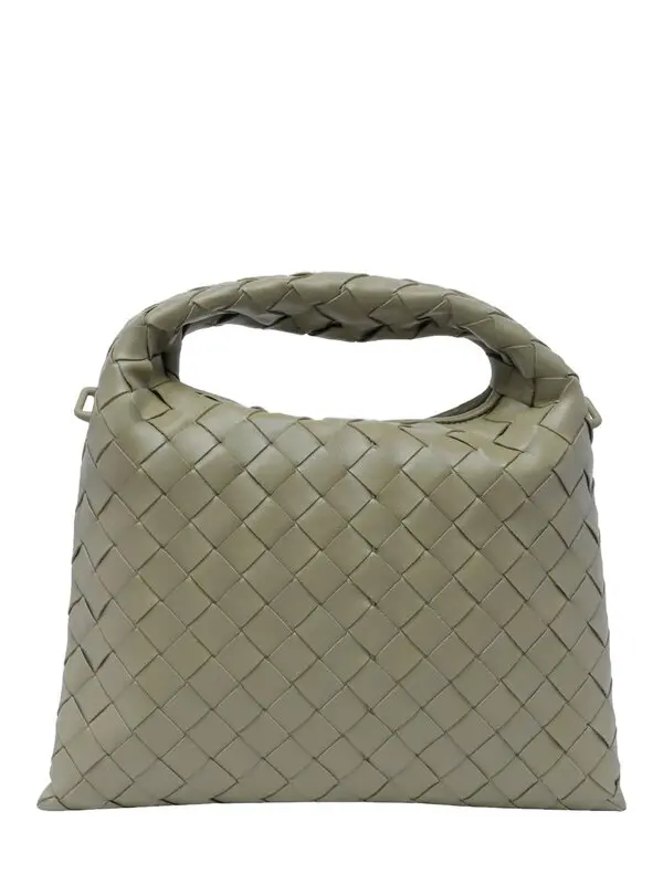Bottega Veneta Woven Calf Leather Handbag - Green