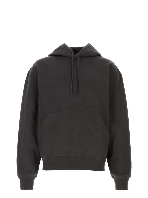 Saint Laurent Cotton Hoodie - Gray