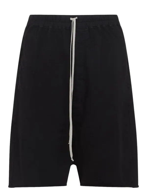 Rick Owens Drawstring Pods Shorts - Black