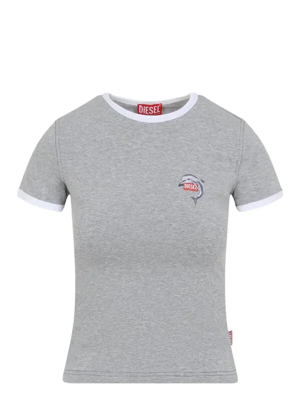 DIESEL® T-uncuties T-shirt - Gray