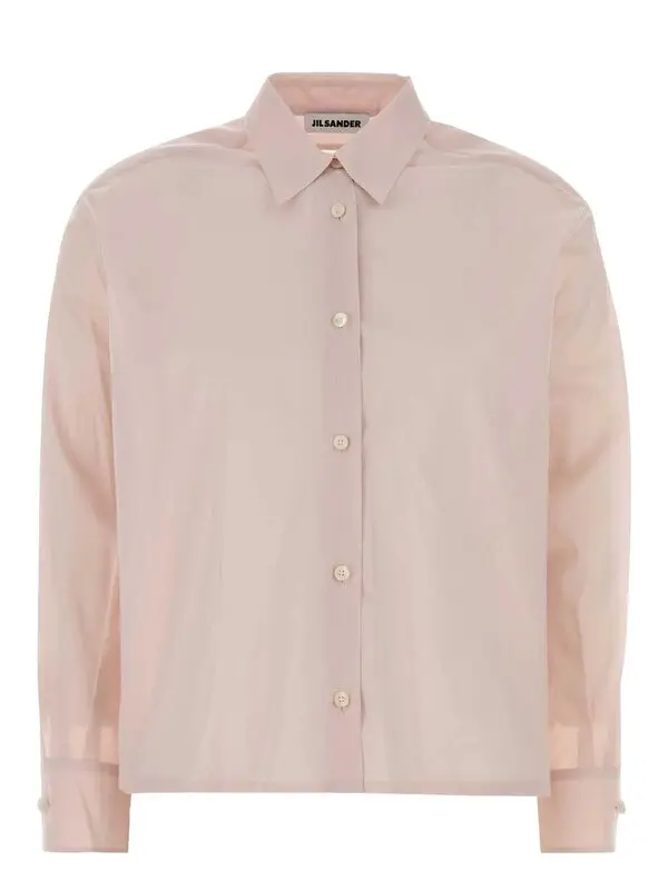 JIL SANDER Cotton Shirt - Pink