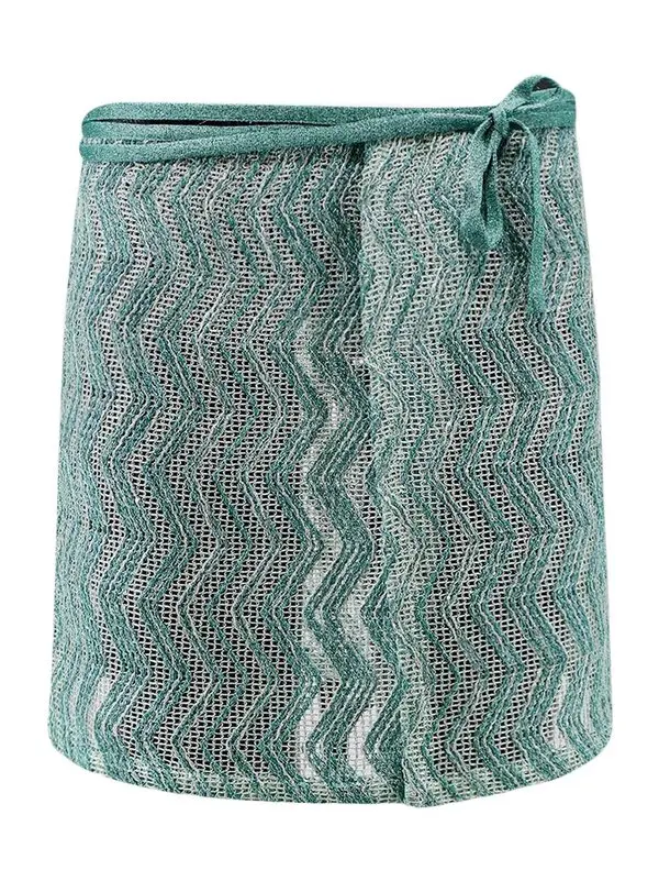 Missoni Viscose Blend Sequin Mini Skirt - Multicolor