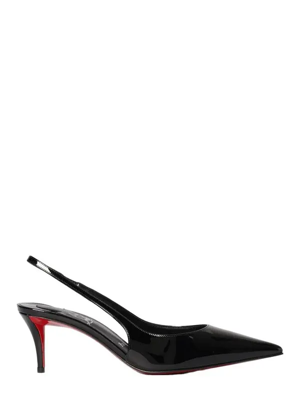 CHRISTIAN LOUBOUTIN Slingback High Heel Shoes - Black