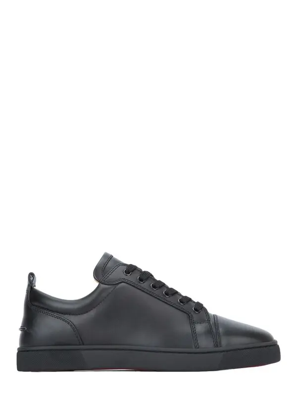 CHRISTIAN LOUBOUTIN Calf Leather Sneakers - Black