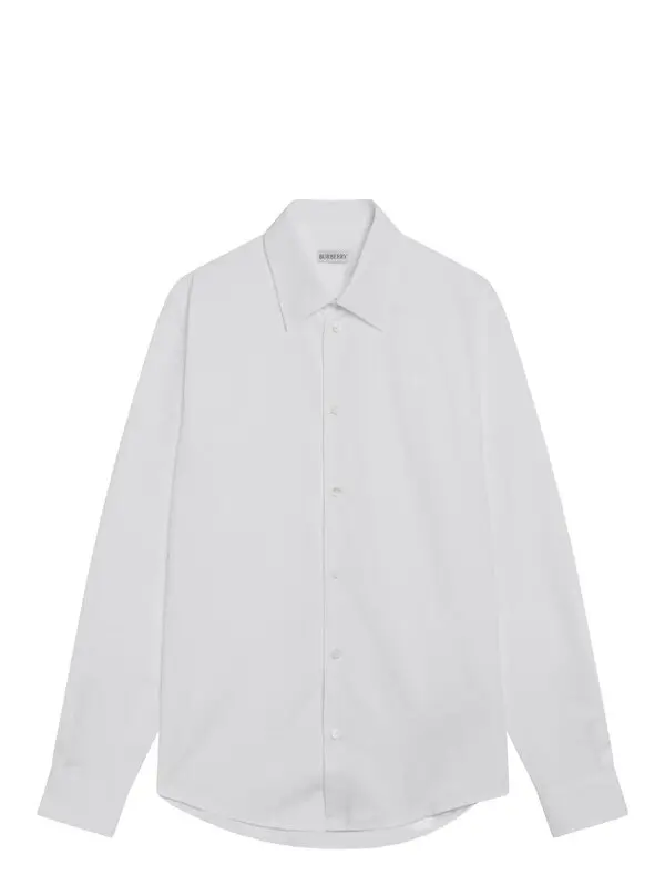 Burberry Cotton Poplin Shirt - White