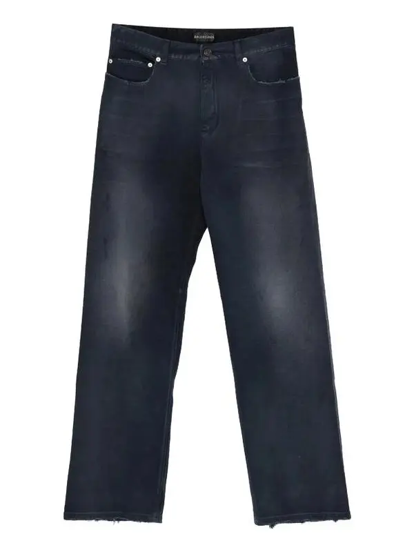 Balenciaga Denim Regular & Straight-leg Jeans - Blue