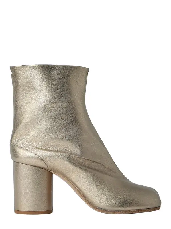MAISON MARGIELA Tabi Ankle Boots With Block Heel - Multicolor