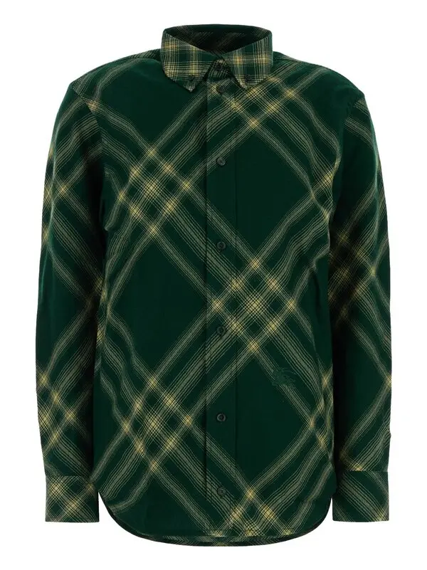 Burberry Checked Wool Pullover - Multicolor