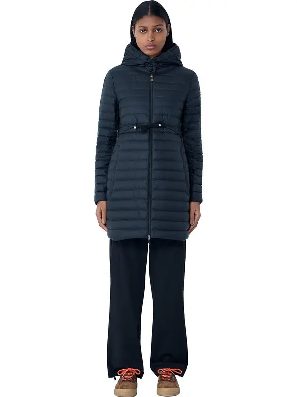 Moncler Barbel Long Parka Coat - Black