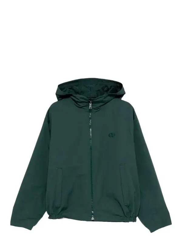 Gucci Zip-up Blouson With Hood - Multicolor