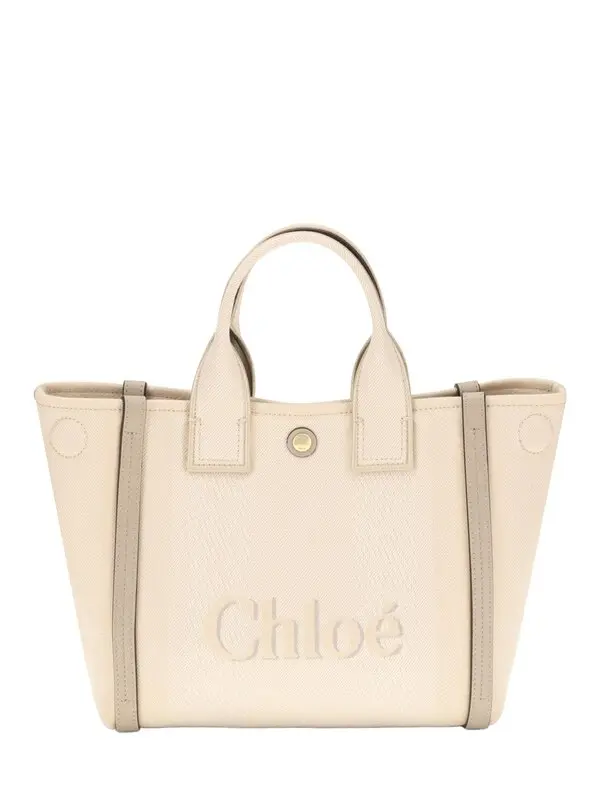 Chloé Carry Tote Bag - Cream