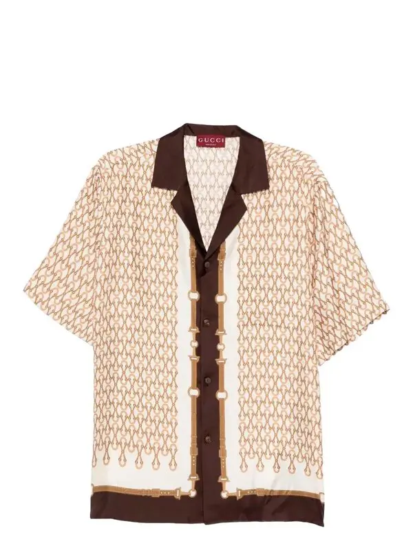 Gucci Disco` Bowling Shirt - Multicolor