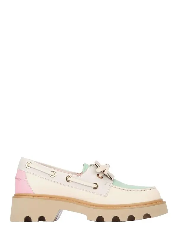 ROGER VIVIER Viv Rangers Truck Metal Loafer - Multicolor