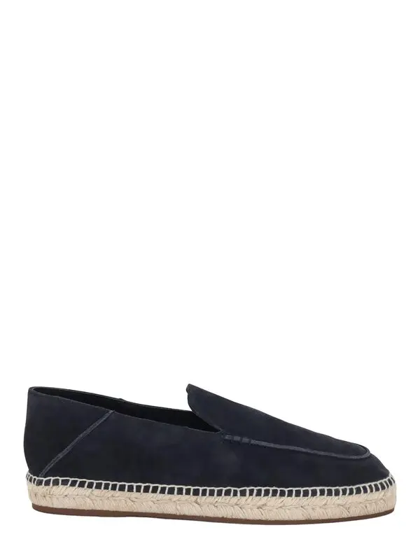 Loro Piana Seaside Walk Suede Espadrilles - Blue