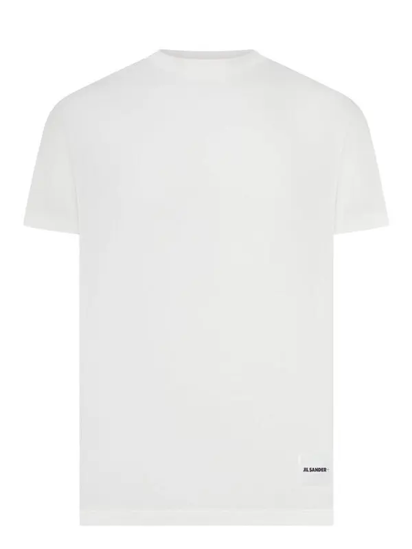 JIL SANDER Set Of 3 Short Sleeve T-shirts - White