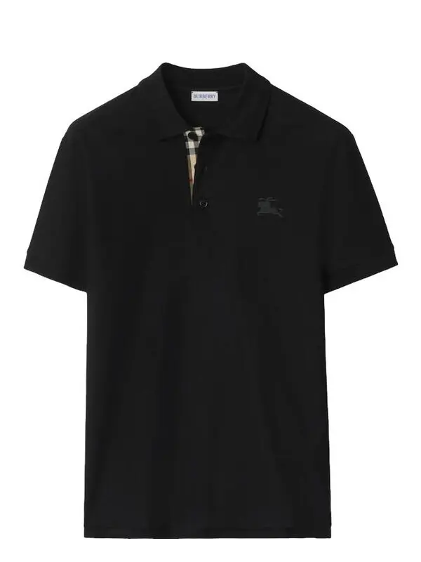 Burberry Polo Shirts - Black