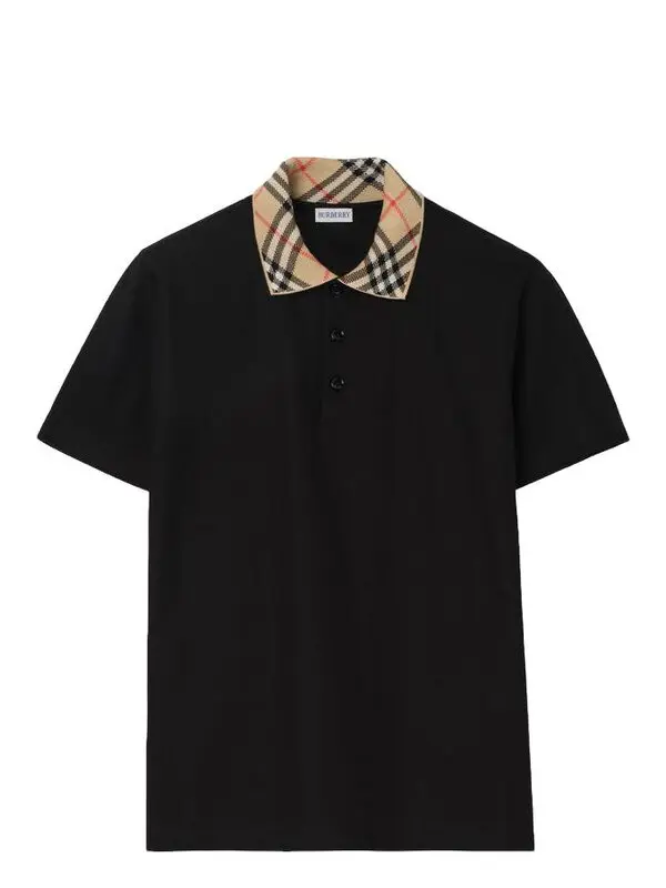 Burberry Polo Shirts - Black