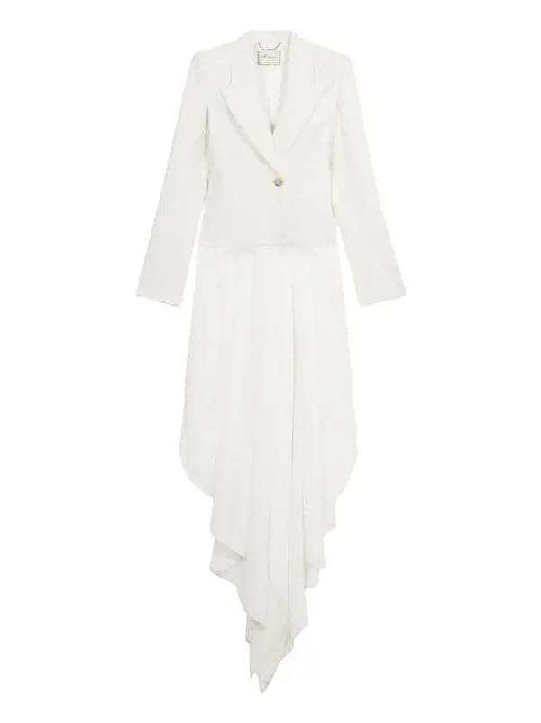 Blumarine Single-breasted Blazer - White