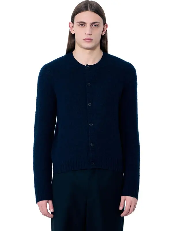 Prada Wool Cardigan - Blue