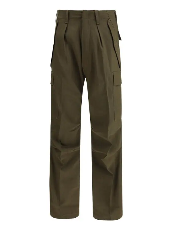 TOM FORD Cargo Trousers - Green