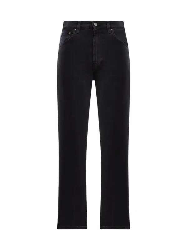 TOTEME Twisted Seam Denim Jeans In Grey Wash - Multicolor